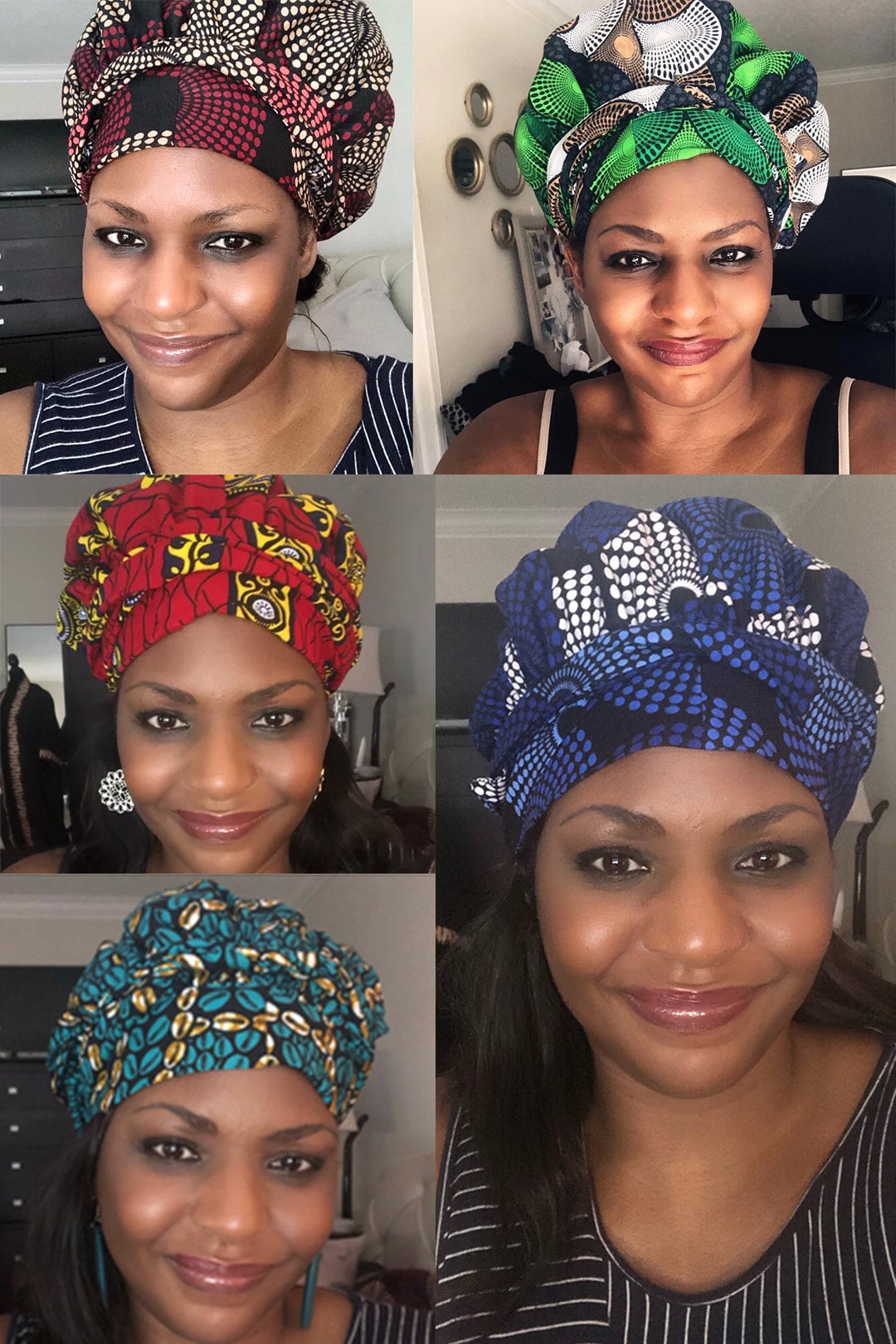 Headwraps/Oversized Bonnets | Akani Designs